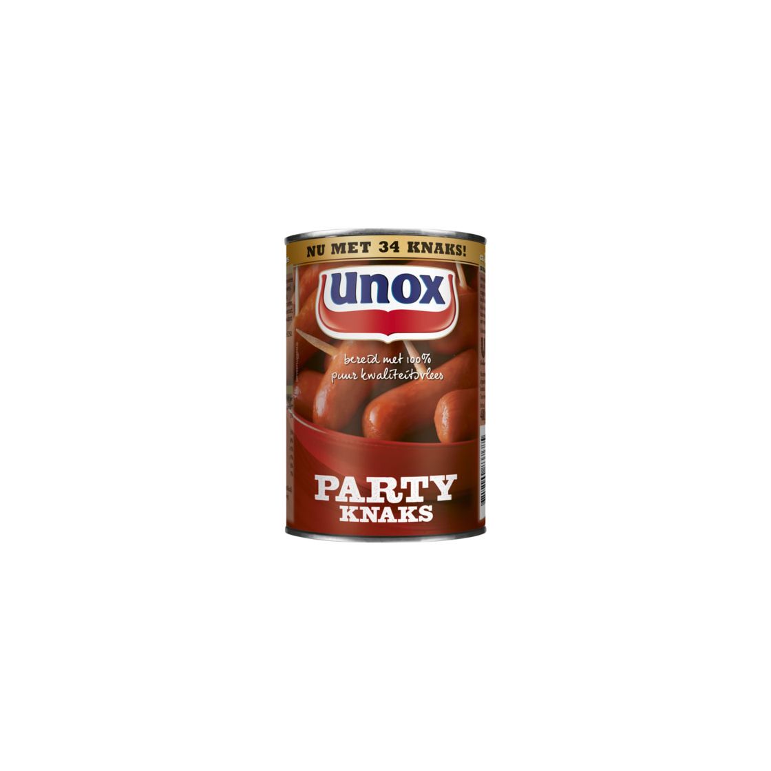 Unox Party Knaks 32 mini knaks 400g
