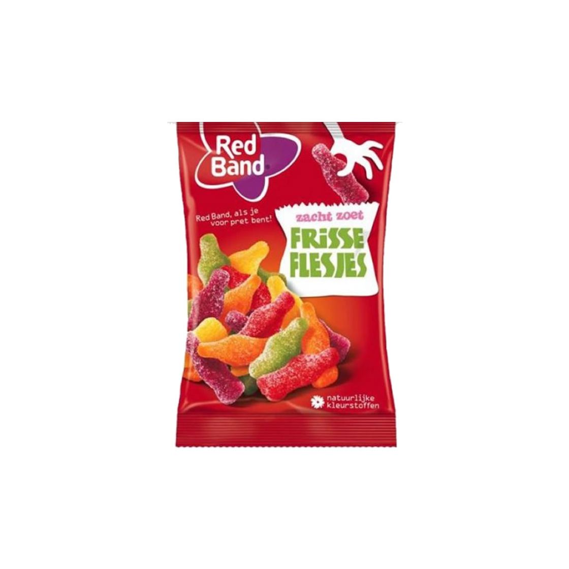 Red Band Frisse Zure Flesjes 120g