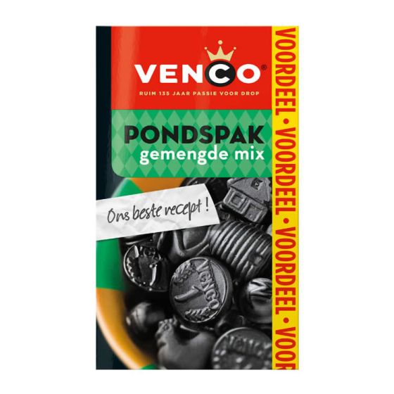 Venco Pondspak Gemengde Mix Zout / Zoet 440g