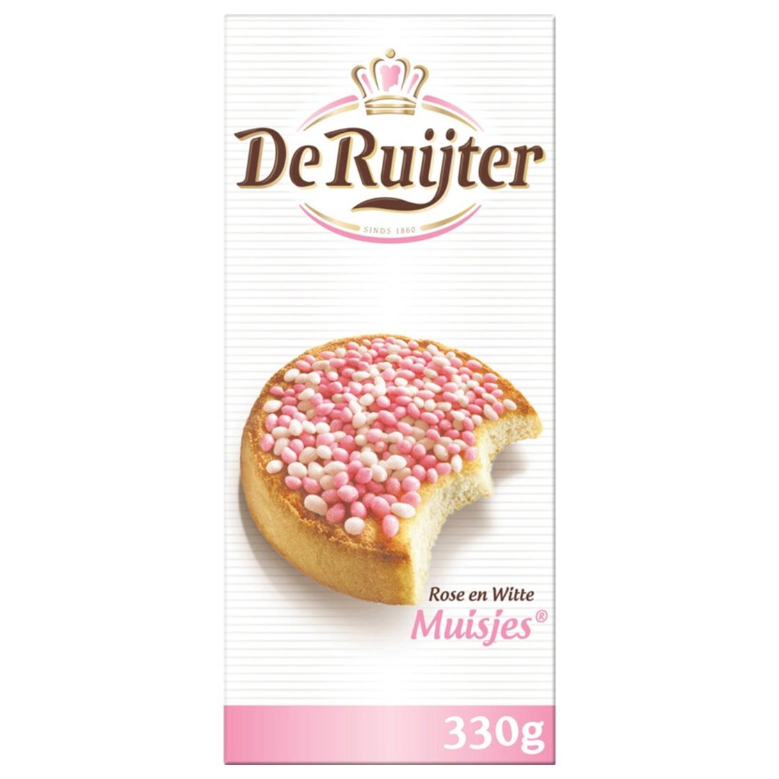 De Ruijter Roze en Witte Muisjes 330g