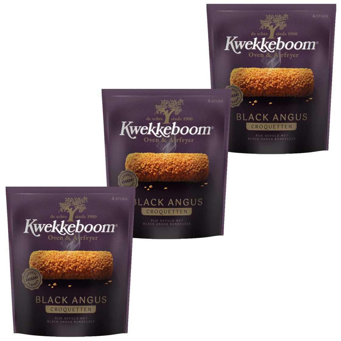 Kwekkeboom Oven Black Angus Croquetten 240g