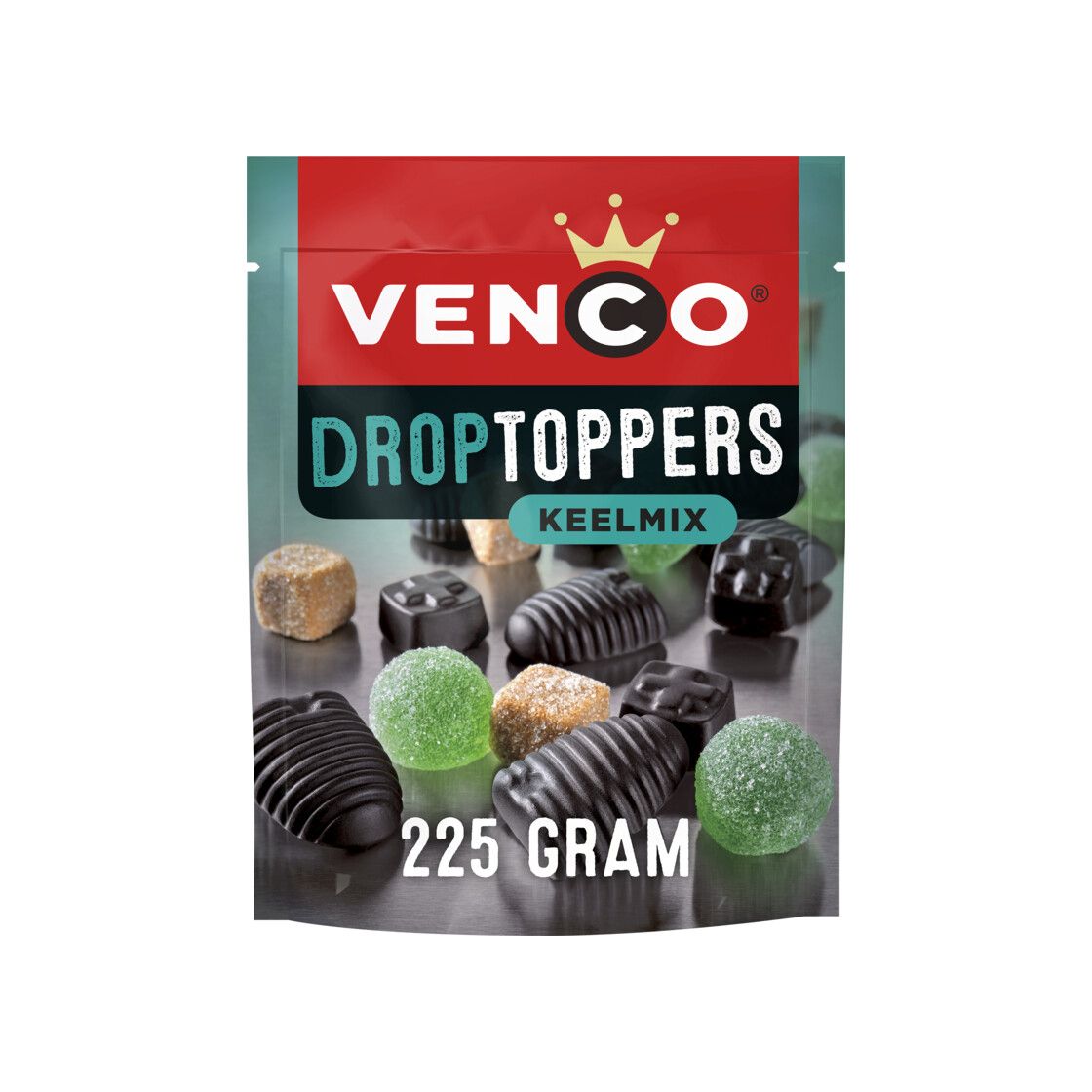 Venco DropToppers Keelmix 225g
