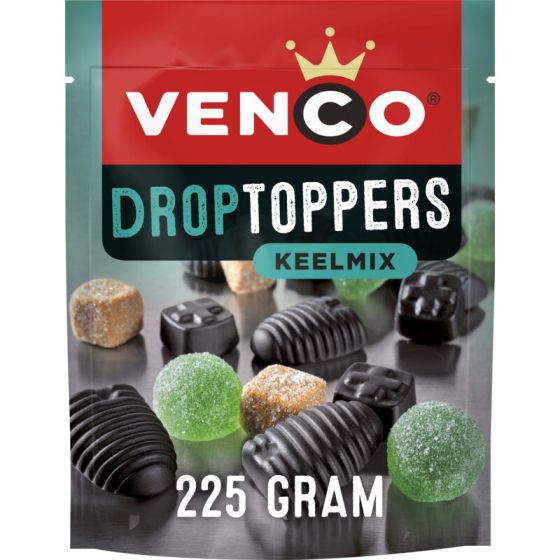 Venco DropToppers Keelmix 225g