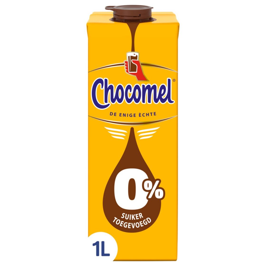 Nutricia Chocomel Cacao 0% toegevoegde suiker 1 liter