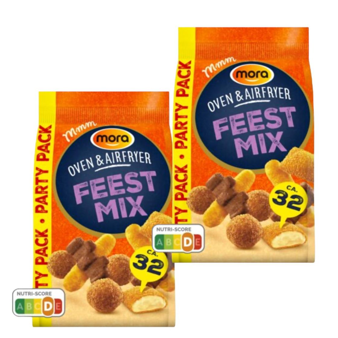 2 x Mora Oven & Airfryer Feest Mix 536g