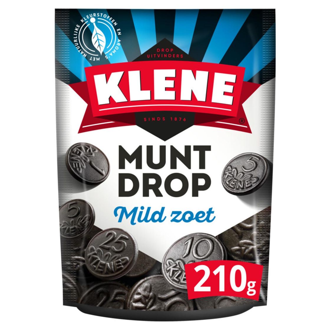 Klene Muntdrop Zoete Drop 210g